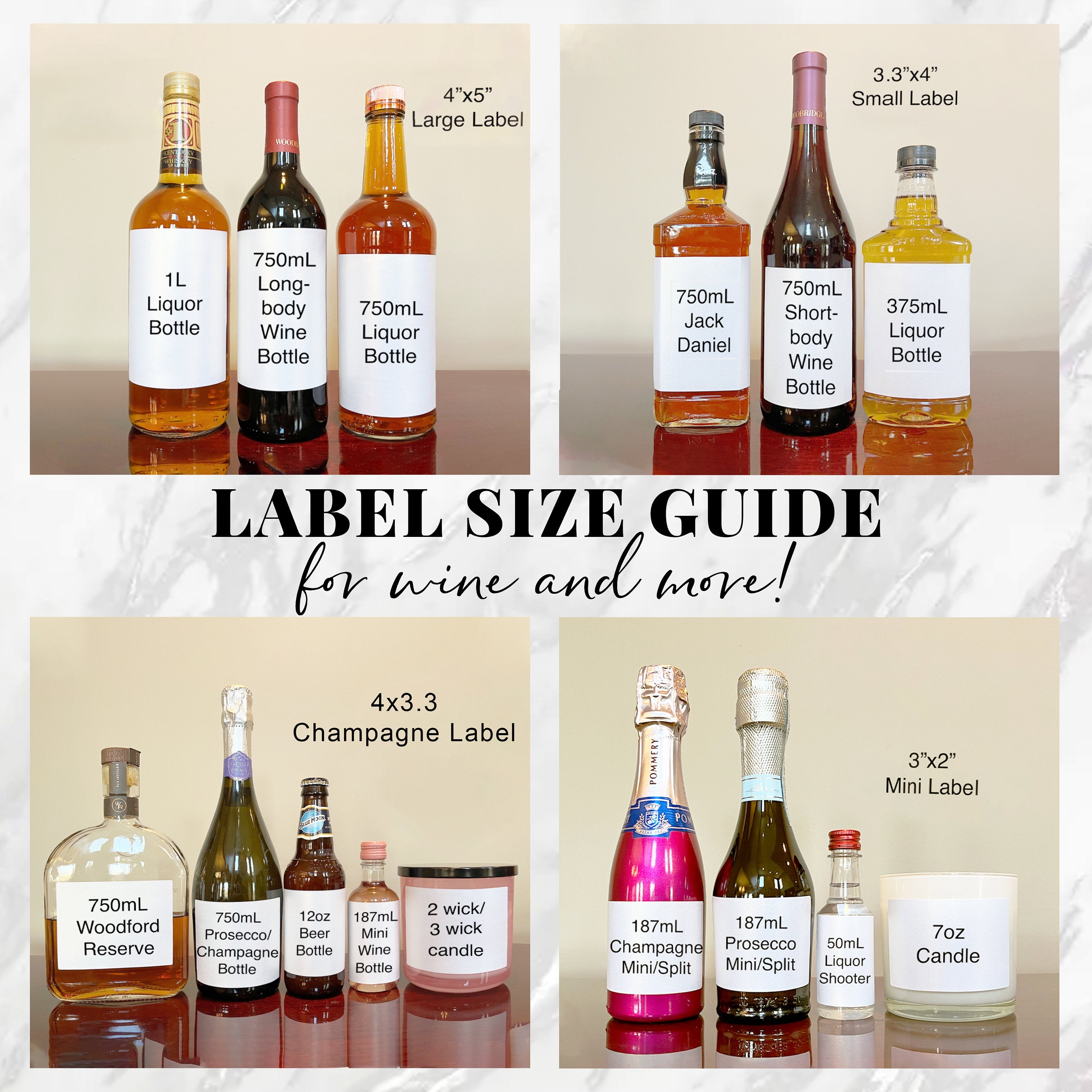 Custom Photo Wine Labels | Personalized Wine Bottle Stickers – Dreamy ...