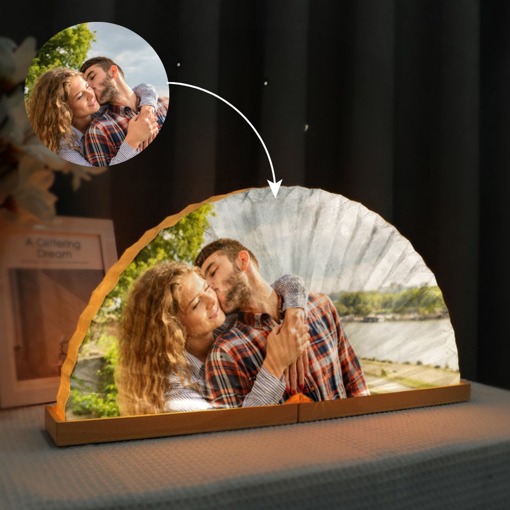 Customizable Photo Fan Lamp - Dreamy Custom