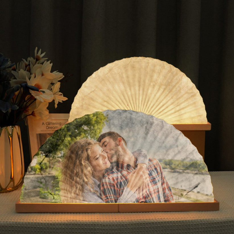 Customizable Photo Fan Lamp - Dreamy Custom