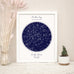 Personalized Wedding Star Map - Dreamy Custom